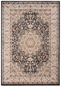Kusový koberec klasický NEMRUT 9473B Antracitový Šedý Rozměr: 60x100 cm
