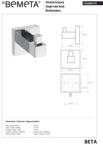 Bemeta Design BETA: Háček -