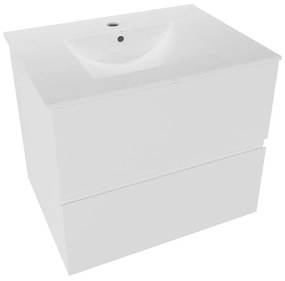 Koupelnová skříňka s umyvadlem Naturel Verona 60x50x45,5 cm bílá mat VERONA60BMU3