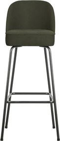 Zelená barová židle (výška sedáku 79 cm) Vogue – WOOOD
