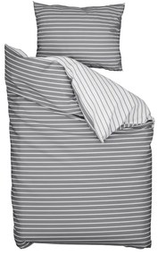 Bavlněné povlečení Caprivi šedé hotelová kapsa Rozměr povlečení: 70 x 90 cm | 140 x 220 cm