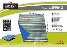 Cattara Pikniková deka SPRING 150x150cm