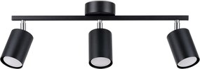 Sollux Lighting Stropní svítidlo LEMMI 3 černé