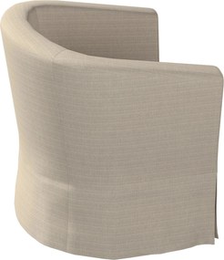 Potah na křeslo IKEA Ektorp Tullsta barva béžová látka pletený vzor