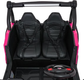 Ramiz Elektrická bugina Gravity pro děti růžová + pohon 4x4 + dálkové ovládání