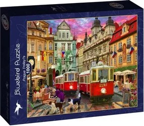 BLUEBIRD Puzzle Pražská tramvaj / 1000 dílků / 69 x 47,8 cm