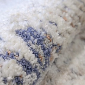 Angel Carpet, Kusový koberec Aurora 55 Blue, 60x110, modrá, kancelář