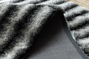 Dywany Łuszczów, Kusový koberec Flim 010-B3 grey, 80x150, šedá, ložnice