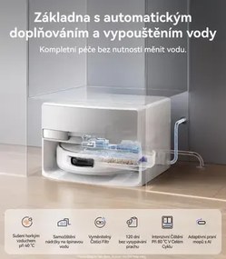 Narwal Flow Compact Station / Robotický vysavač s mopem / 22 000 Pa /
