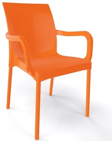 GABER - Židle IRIS B, oranžová