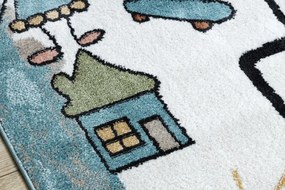 Dywany Łuszczów Dětský kusový koberec Fun Hop blue Rozměry koberců: 120x170