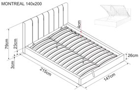 Postel MONTREAL VELVET 140 Signal