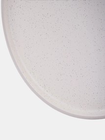 Sinsay - Sada plochých talířů s tečkovaným vzorem 2 pack - krémová