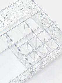Sinsay - Transparentní organizér na kosmetiku s přihrádkami - clear