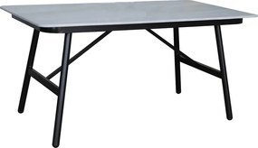 Šedý hliníkový zahradní lounge set pro 5 Edinburgh – Rojaplast