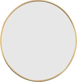 vidaXL Nástěnné zrcadlo Ø 40 cm kulaté [348180] Barva: Stříbrná