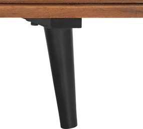 TV stolek 140 x 30 x 40 cm masivní akáciové dřevo 247682