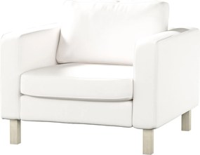 Potah na křeslo IKEA Karlstad, krátký barva bílá