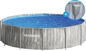 Marimex | Bazén Marimex Florida 3,66x0,99 m se zabudovaným skimmerem - ŠEDÉ DŘEVO | 10340318