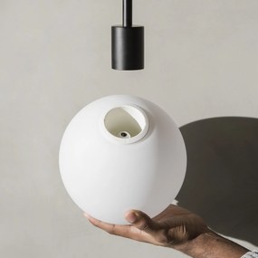 Nástěnná / stropní lampa TR, Black, Matt Opal – AUDO COPENHAGEN