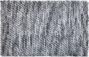 LineaDue PUNTO - Koupelnová předložka světle šedá Rozměr: 60x100 cm