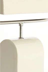 Krémová kovová stolní lampa (výška 38 cm) Cardona – Light &amp; Living