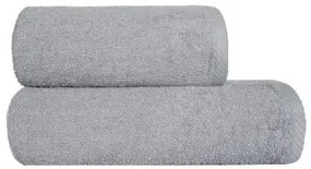 Bavlněný froté ručník OCELOT 70x140 cm světle šedý