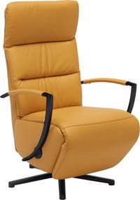 XXXLutz RELAXAČNÍ KŘESLO, kůže, curry žlutá Cantus - Relaxační křesla - 002805002913