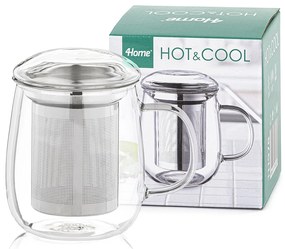 4Home Hrnek na čaj se sítkem Hot&Cool 330 ml