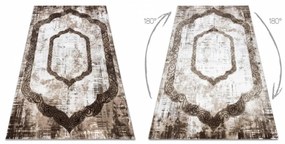 Luxusní kusový koberec akryl Lana hnědý 160x230cm
