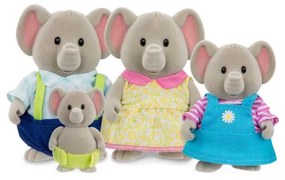 Li'l Woodzeez Li'l Woodzeez - Set postaviček OLIPHANT rodina slonů FBB0378