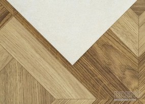Breno PVC STARTEX / SAFETEX Helmsley 646M - světlé a tmavé dřevo, šíře 100 cm
