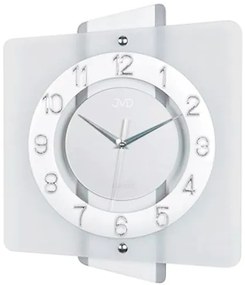 Luxusní skleněné moderní hodiny JVD quartz N20133