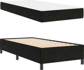 Rám postele Černá 80 x 200 cm textil 3399026