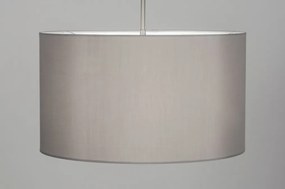 Závěsné designové svítido do obýváku Mombasa Silver Grey