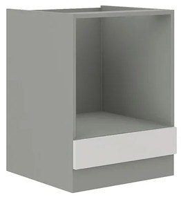 Skříňka pro troubu Multiline 60 DG BB, Barva: šedá / krémový lesk