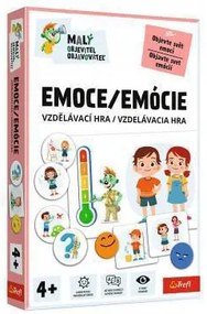 Trefl Malý objevitel Emoce vzdělávací společenská hra 19x29x4 cm