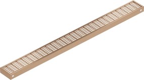 Mexen Flat, lineární podlahový žlab 70 cm, měděná matná, 1C33070
