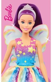 Vesna | Ručník dětský Barbie Duhová víla 30 x 50 cm