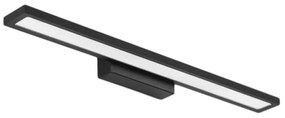 Toolight - Nástěnná lampa Flat LED - černá - APP839-1W