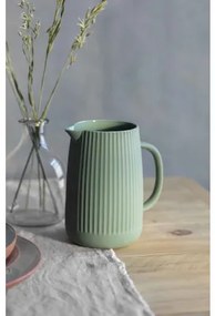 Keramický džbánek Linear Jug Green 450 ml Garden Trading