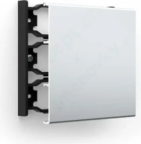 ACCEPT Dveřní tabulka ACS 93 x 93 mm - stříbrná tabulka