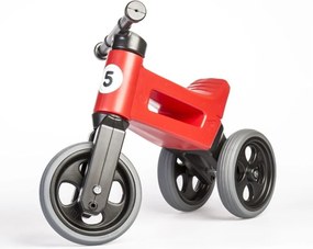 Odrážedlo FUNNY WHEELS Rider Sport červené 2v1 TEDDIES