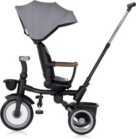 CHIPOLINO Tříkolka se stříškou Urban 2v1 Anthracite