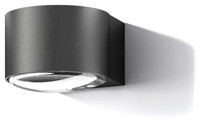 LOOM DESIGN Frey LED nástěnné svítidlo IP65 1x6W černé