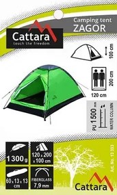 Cattara ZAGOR / Stan pro 2 osoby / 200x120x100cm / PU1500mm