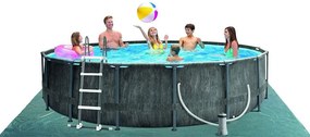 INTEX GREYWOOD PRISM FRAME PREMIUM POOLS Bazénový set 457 x 122 cm s filtrací 26742NP
