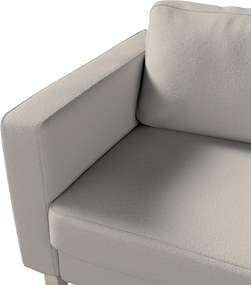Potah na pohovku IKEA Karlstad, 3-místná, rozkládací barva béžová látka pletený vzor