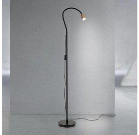 Orion - Flexibilní stojací lampa DOTTY 1xGU10/10W/230V černá/mosaz