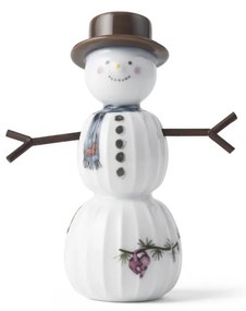 Vánoční porcelánová dekorace Snowman 11,5 cm Kähler